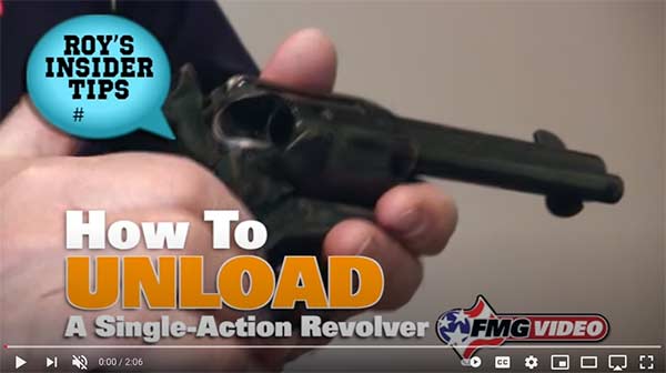 Shooting Industry Magazine How To Unload A Single-Action Revolver ...